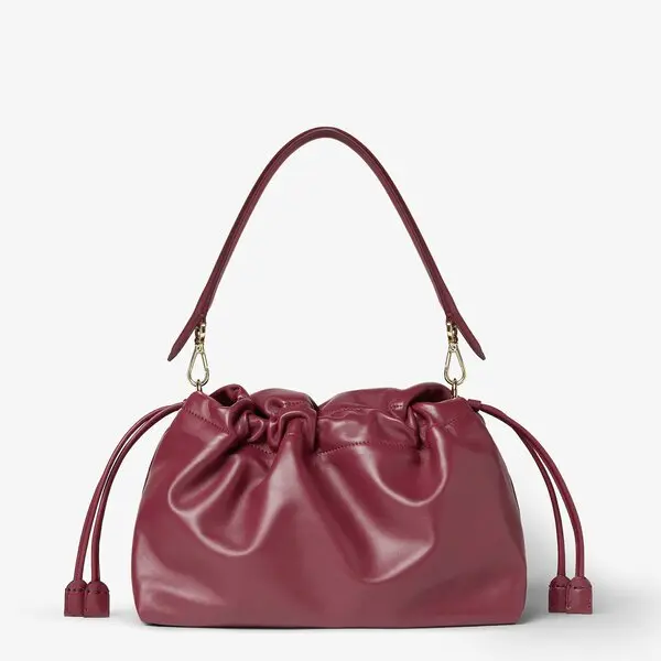 Fendi Baguette® Soft Large Dark Red Nappa Leather Bag